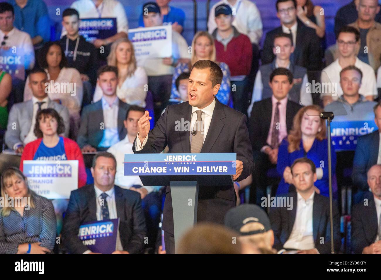 London, England, UK. 1st Sep, 2024. Conservative Party leadership ...