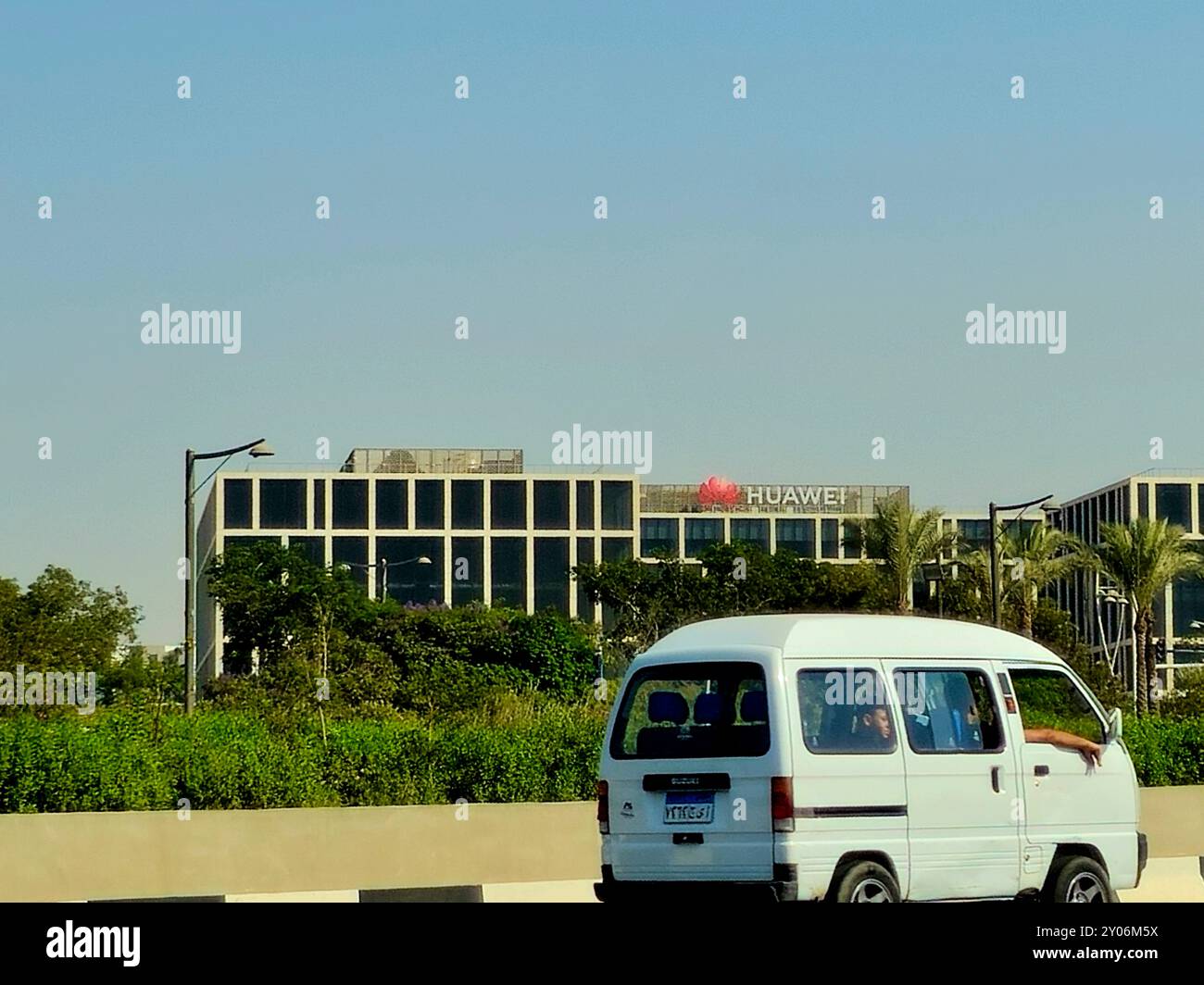 Cairo, Egypt, August 16 2024: Huawei Technologies Co., Ltd, a Chinese multinational digital ...