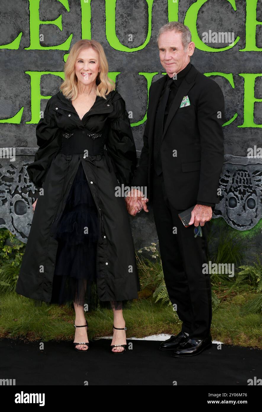 Catherine O'Hara and Bo Welch attend the UK Premiere of "Beetlejuice ...