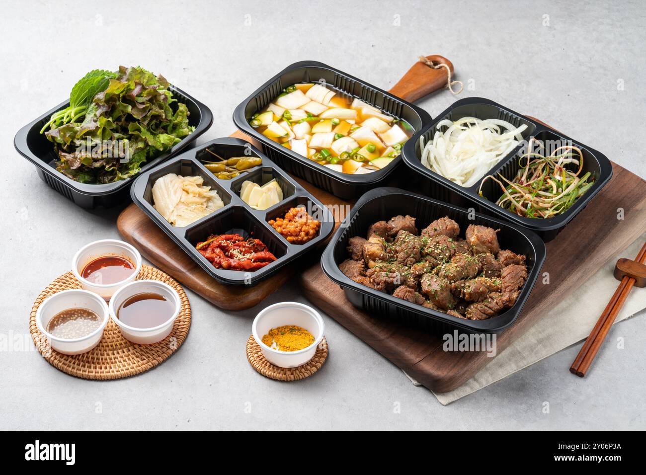 Korean food, pork, grilled, pork belly, cold noodles, ribs, charcoal ...