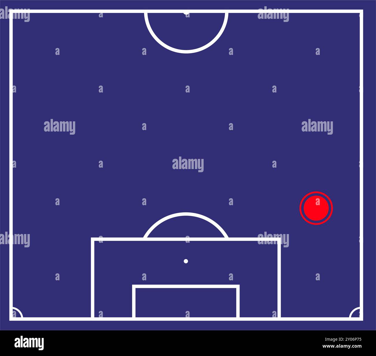 Fullback position Stock Vector Images - Alamy