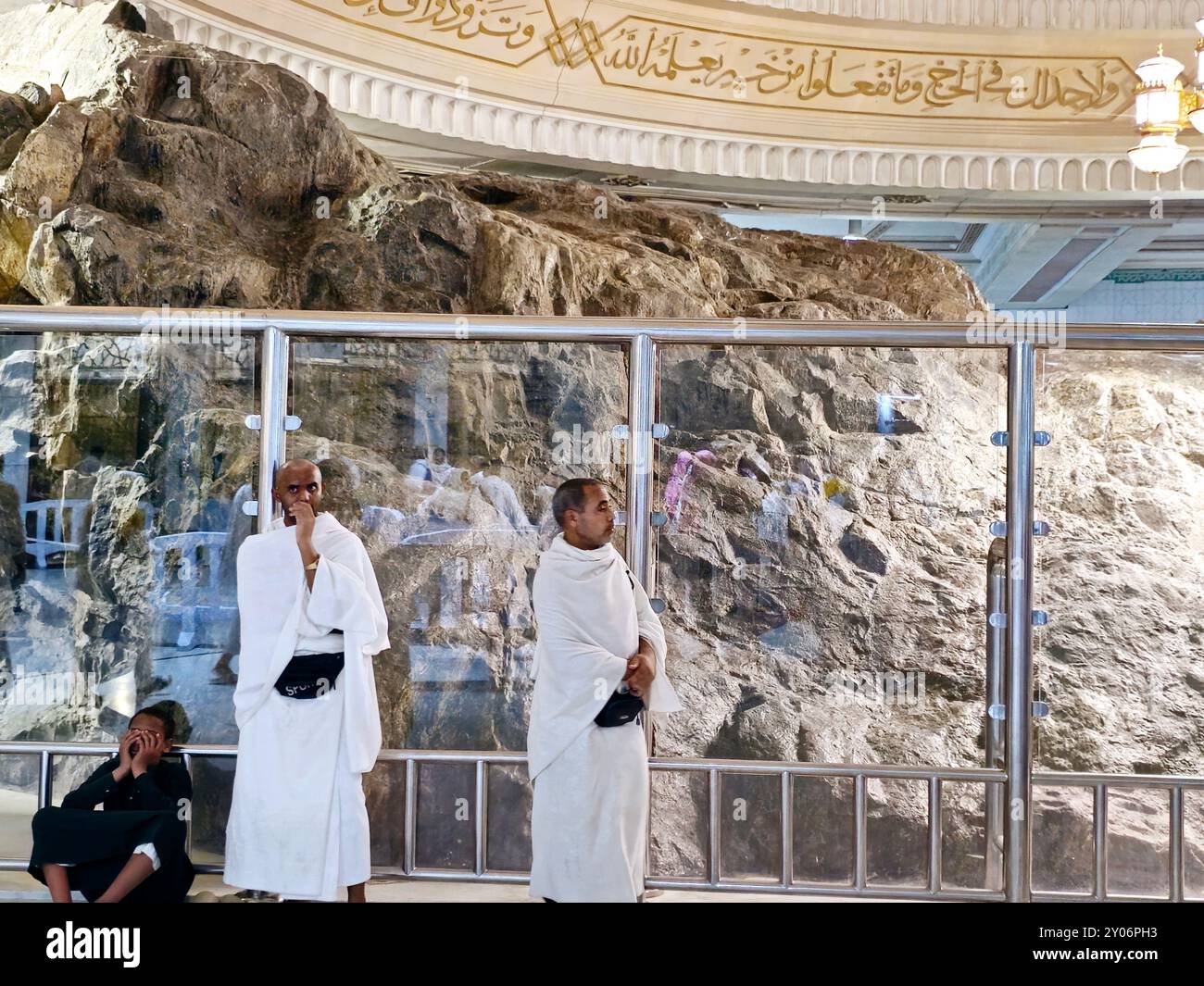 Mecca, Saudi Arabia, June 6 2024: Safa and Marwah hills, two small ...