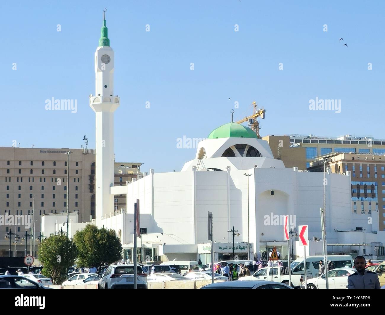 Medina, Saudi Arabia, June 27 2024: Masjid Bilal ibn Rabah mosque ...