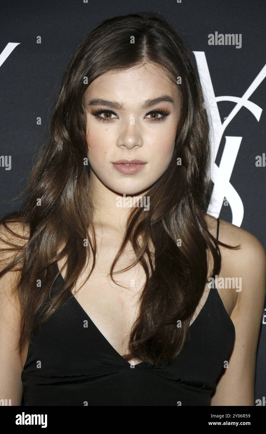 Hailee Steinfeld at Zoe Kravitz celebrates her new role with Yves Saint ...