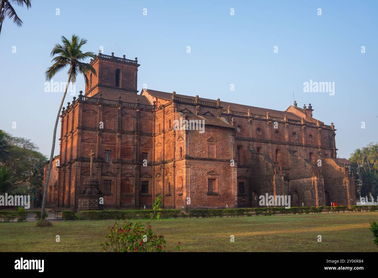Old GOA, India - February 27, 2024: Baroque Catholic Church Basilica of ...