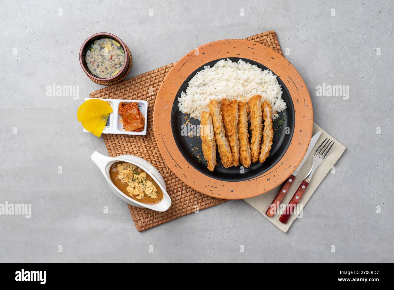 Pork, sirloin, set meal, cheese, pork cutlet, curry, cold buckwheat ...