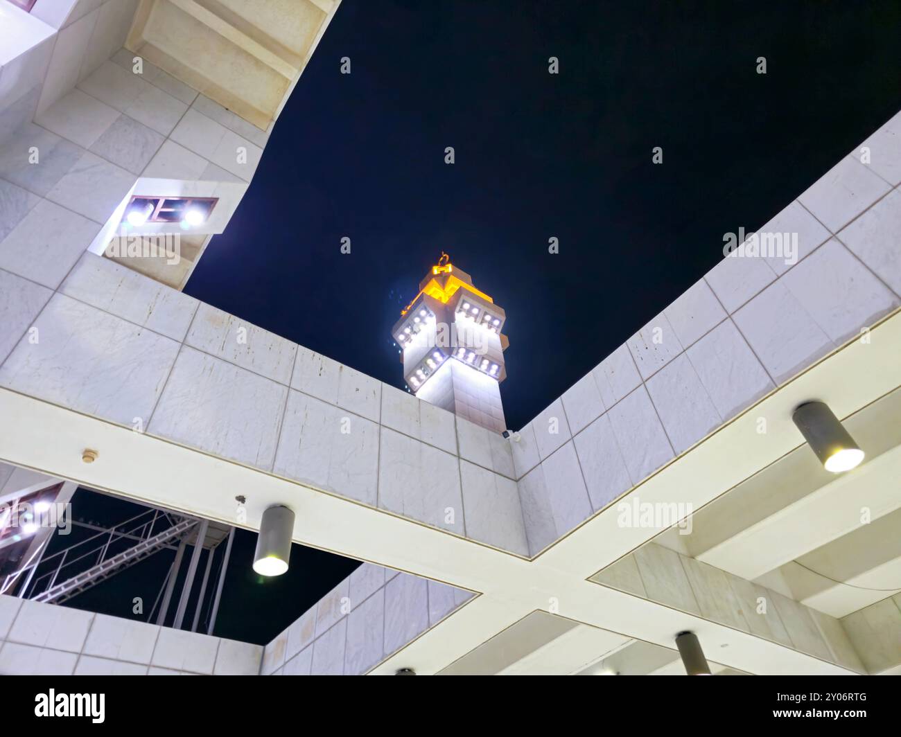 Mecca, Saudi Arabia, June 12 2024: Exterior of Masjid Al-Taneem, Aisha ...