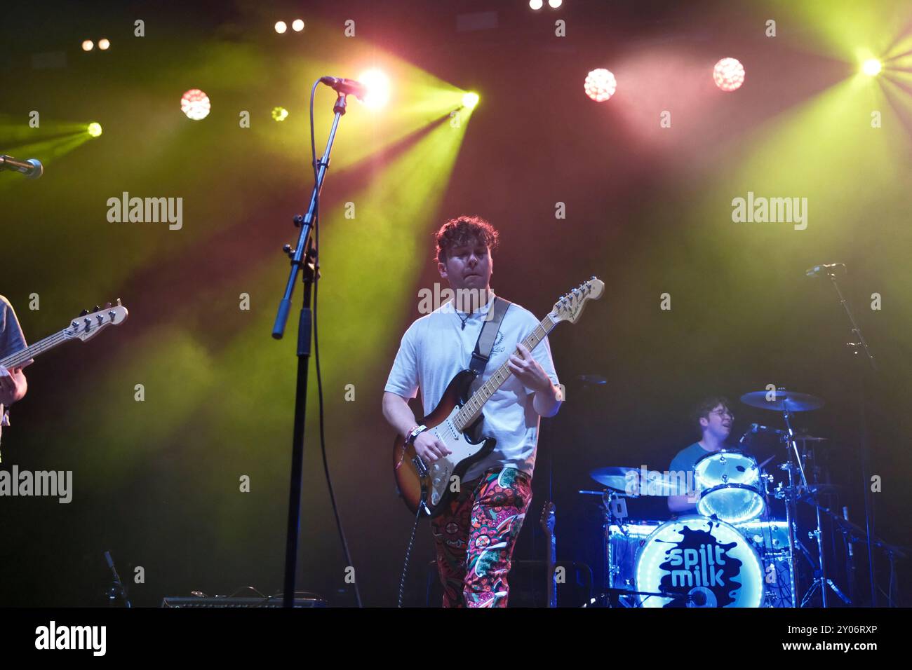 Jedburgh, UK. 01st Sep, 2024. EdgeFest 2024, Music Festival. Spilt Milk ...