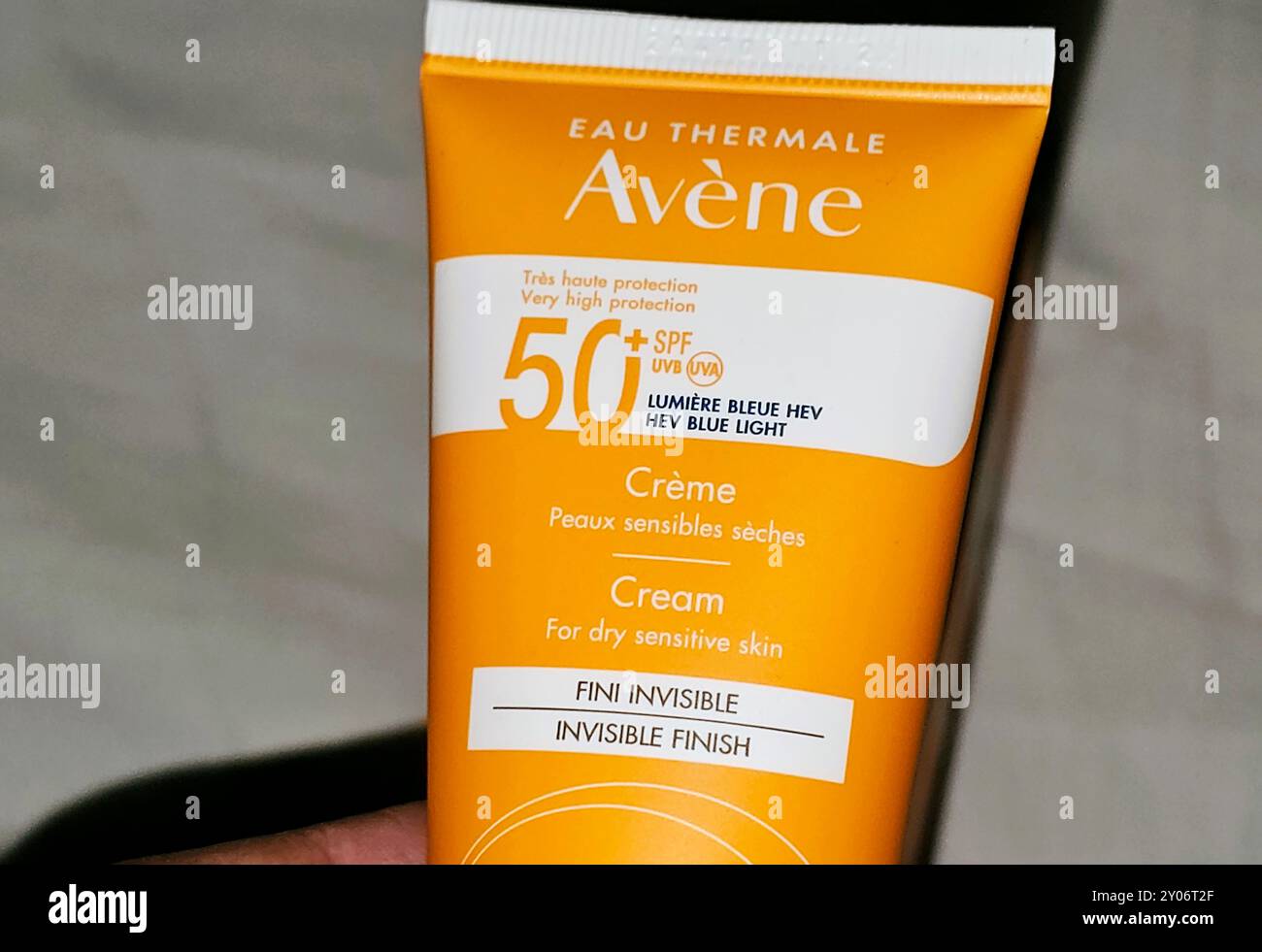 Mecca, Saudi Arabia, June 24 2024: Avene Cream for dry sensitive skin ...
