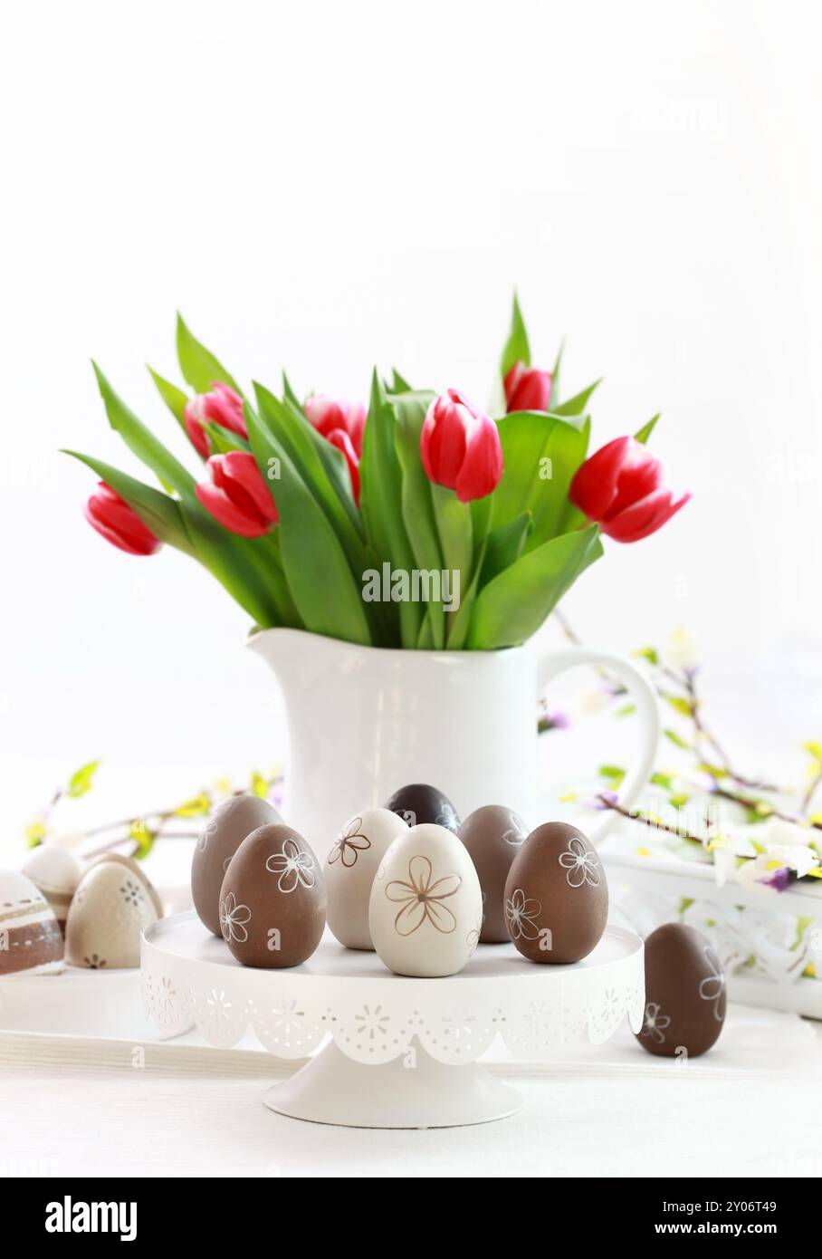 Decorations for the holiday table Cut Out Stock Images & Pictures - Alamy