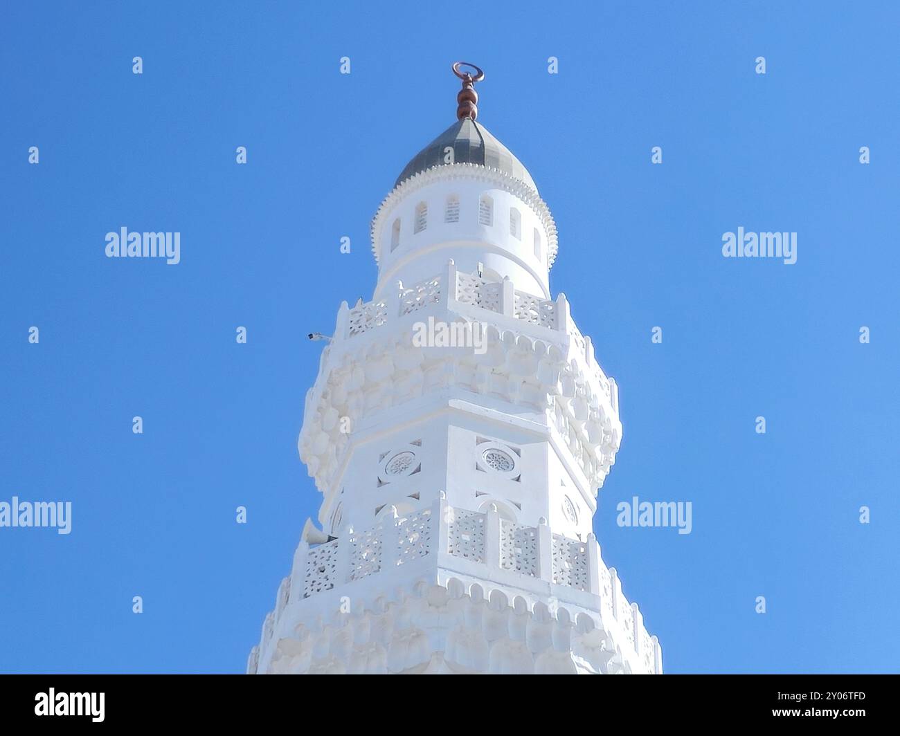 The Quba Mosque, thought to be the first mosque in the world, built on ...