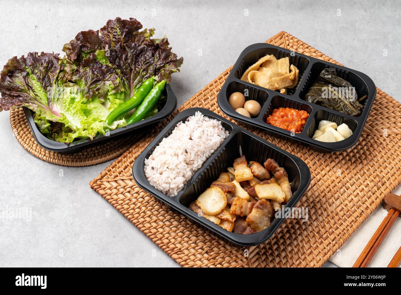 Korean food, kimchi, stew, lunch box, stir-fried pork, pork, bulgogi ...