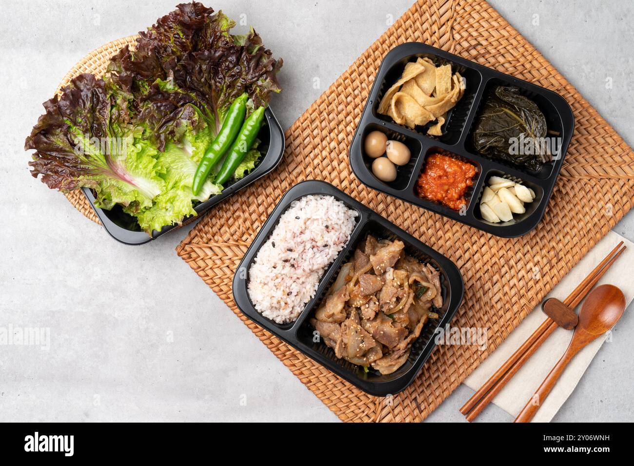 Korean food, kimchi, stew, lunch box, stir-fried pork, pork, bulgogi ...