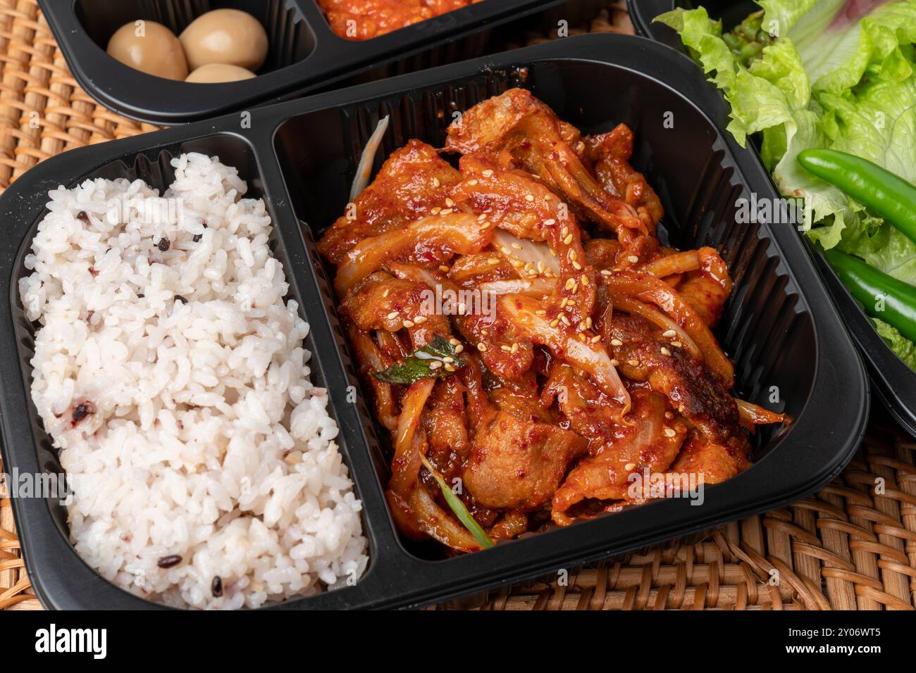 Korean food, kimchi, stew, lunch box, stir-fried pork, pork, bulgogi ...