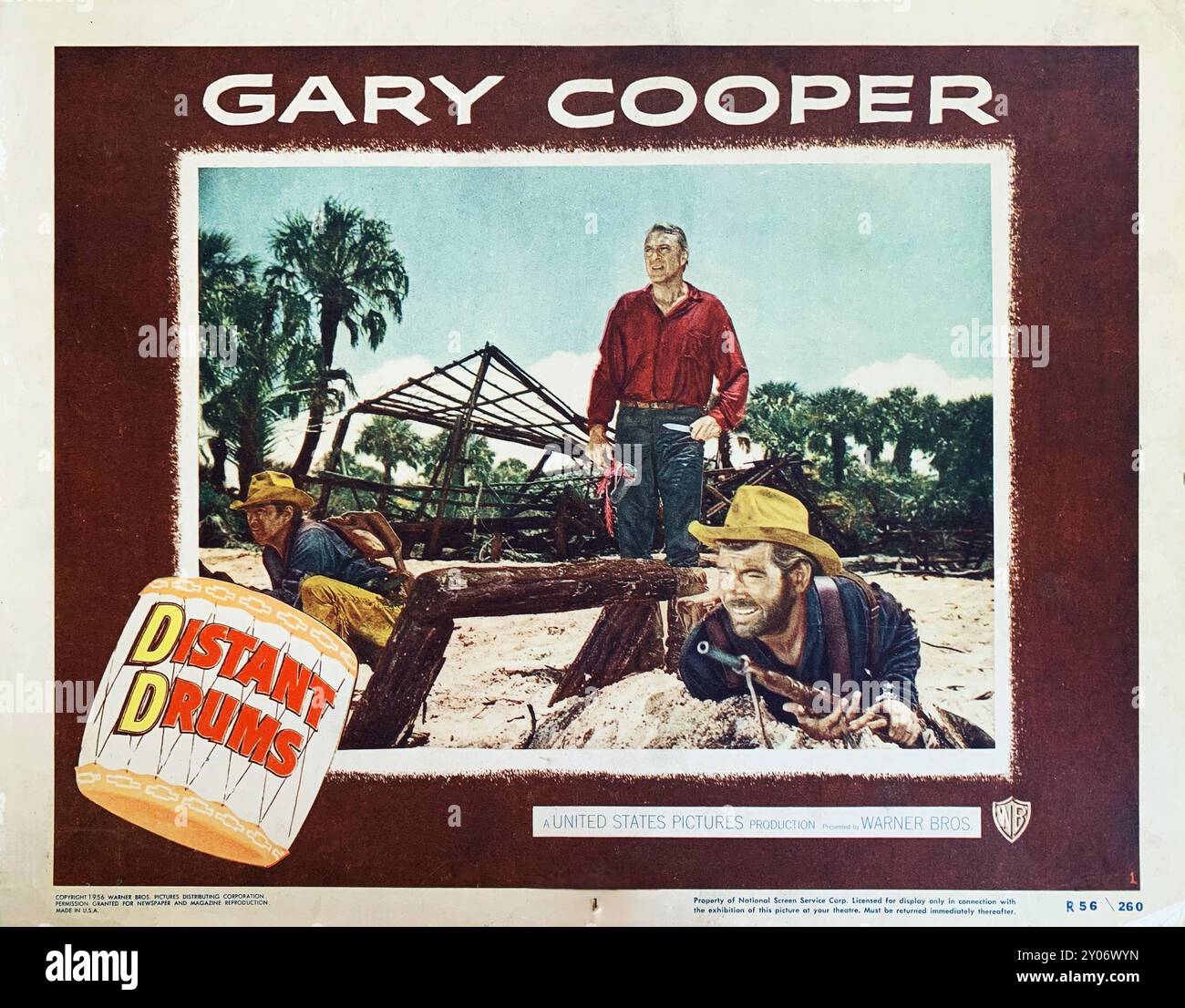GARY COOPER as Captain Quincy Wyatt in DISTANT DRUMS 1951 director ...
