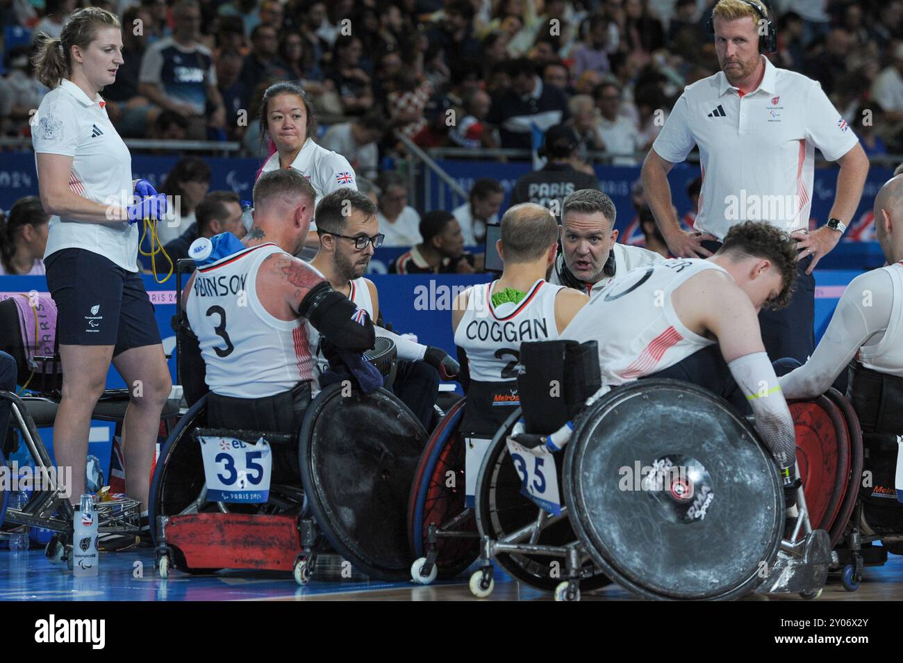 Paris paralympics coach britain hi-res stock photography and images - Alamy