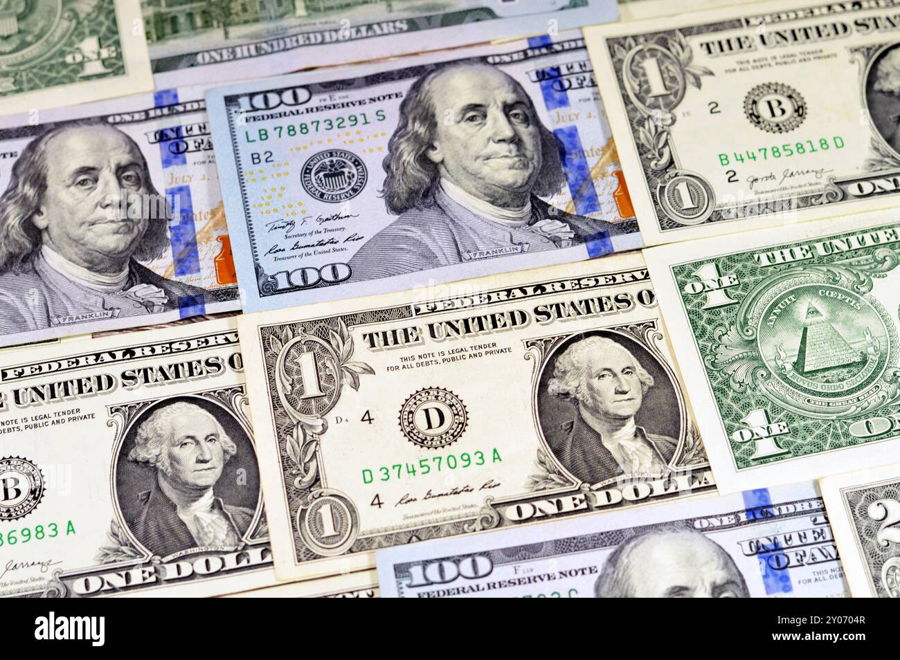 American dollars background, United States of America USD cash money of ...