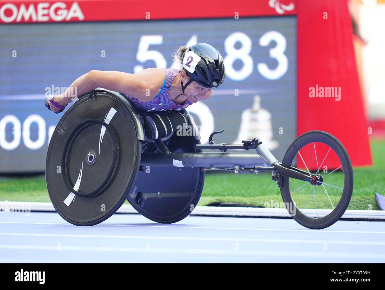 September 01 2024: Hannah Dederick of United States of America in ...