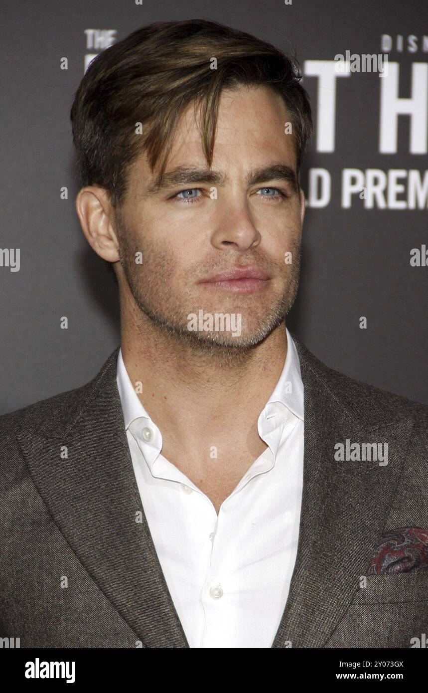 Chris Pine at the World premiere of 'The Finest Hours' held at the TCL ...