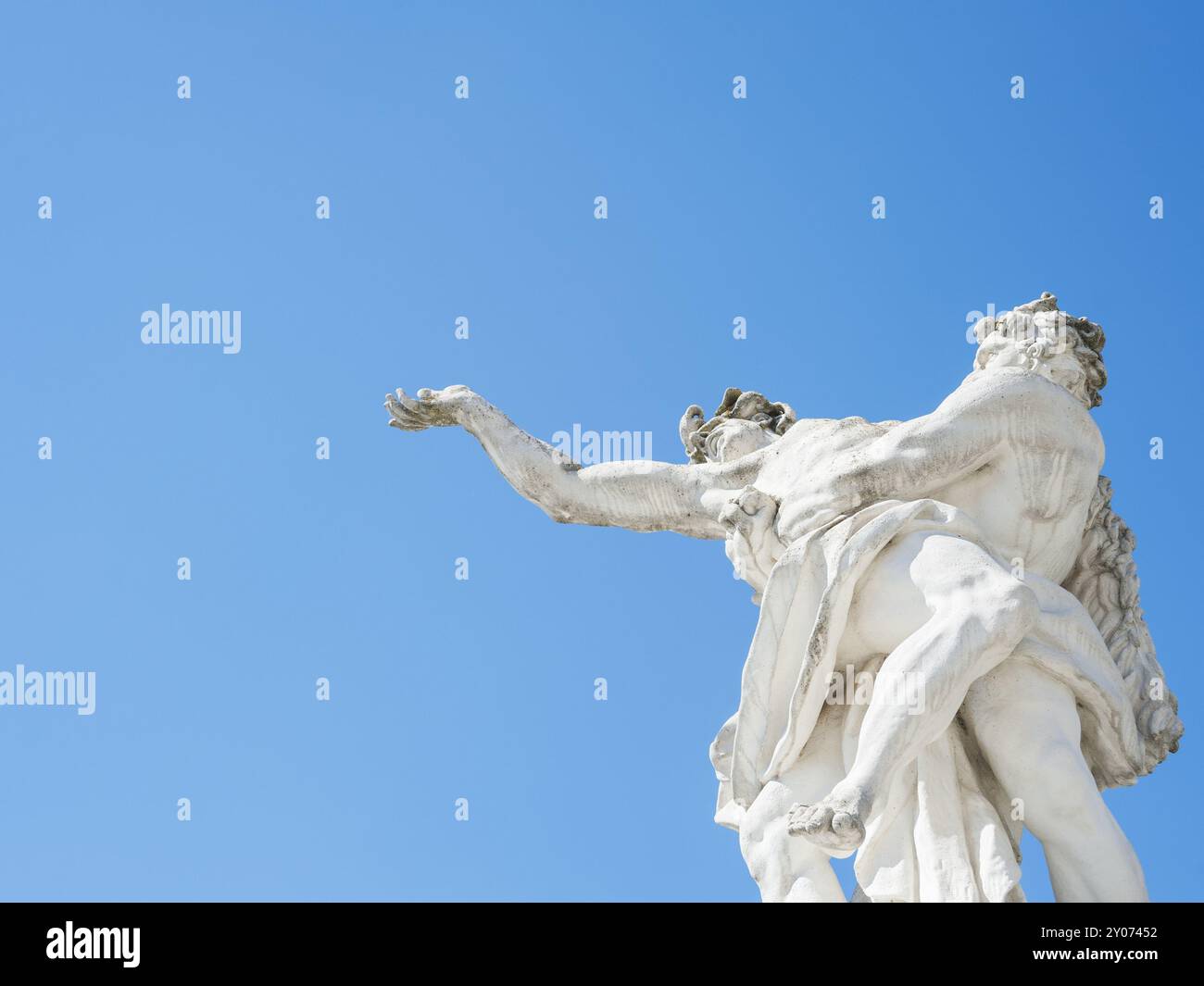 Dramatic sculpture baroque style Stock Photo - Alamy