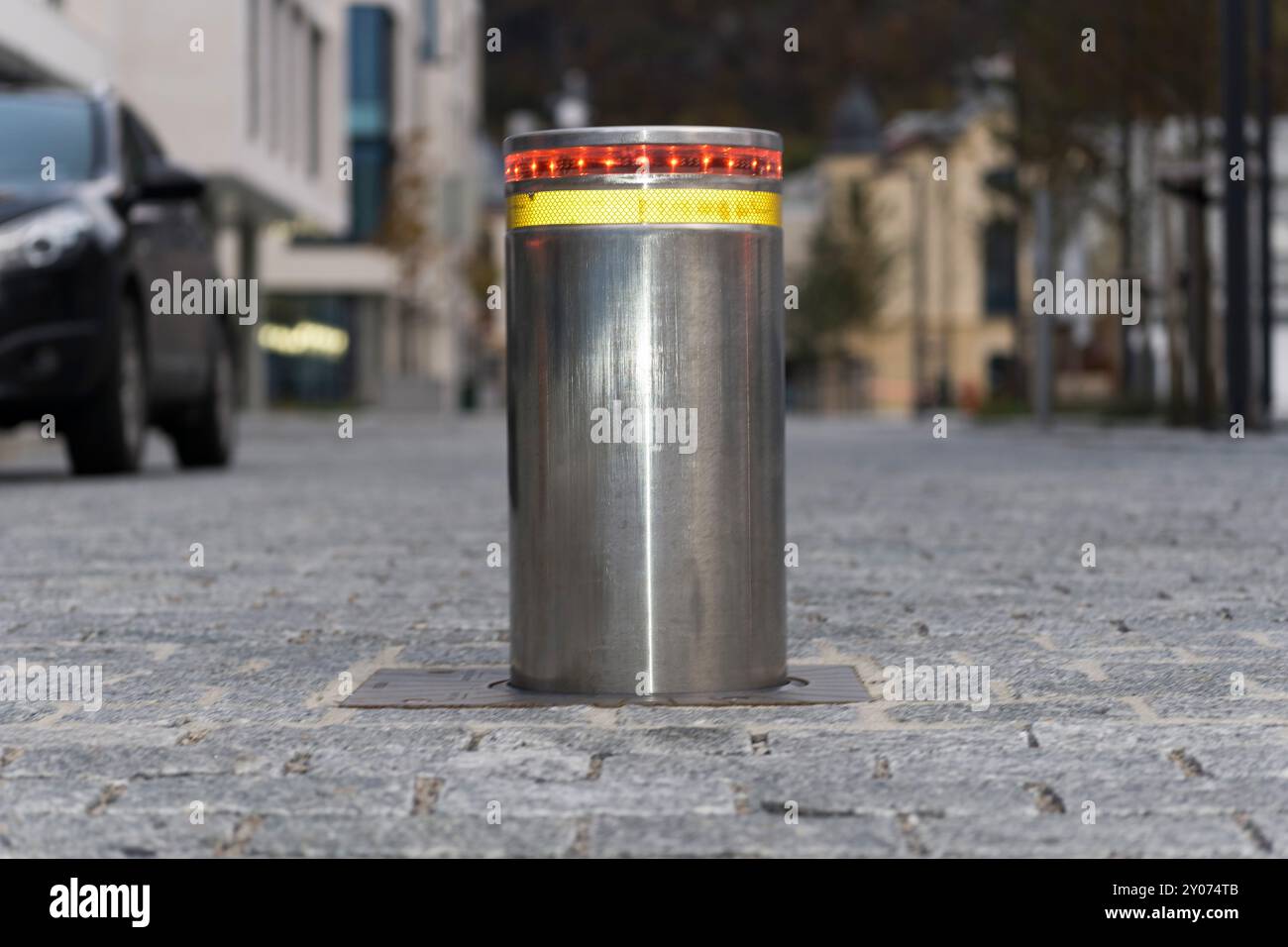 Road bollard, Bergen, Norway, Scandinavia, Europe Stock Photo - Alamy