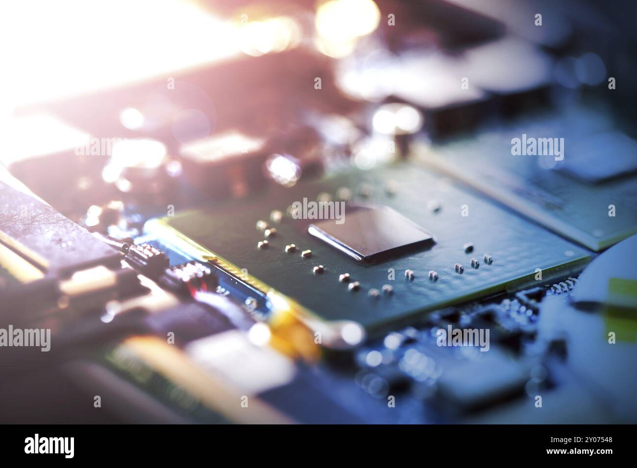 Closeup shot circuit boards hi-res stock photography and images - Alamy