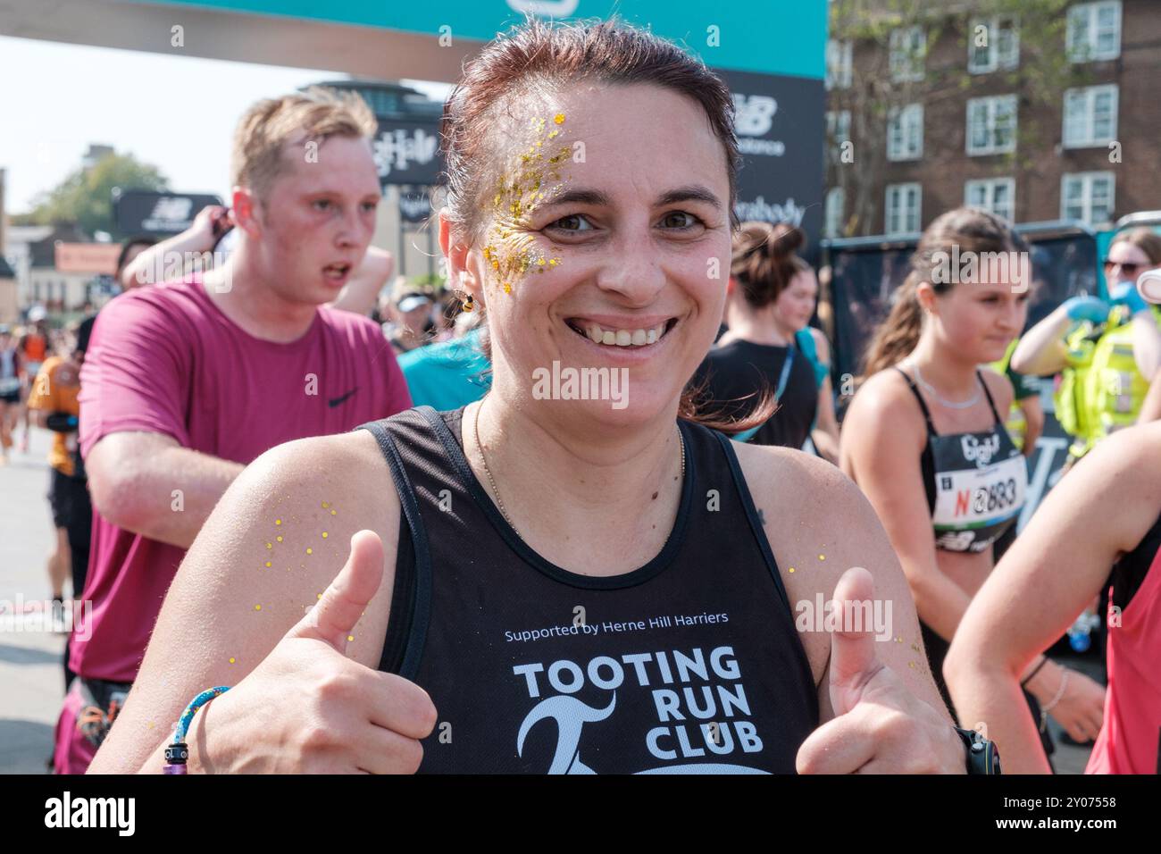 The Big Half 2024, London, United Kingdom, Sept. 1, 2024 Ehimetalor ...