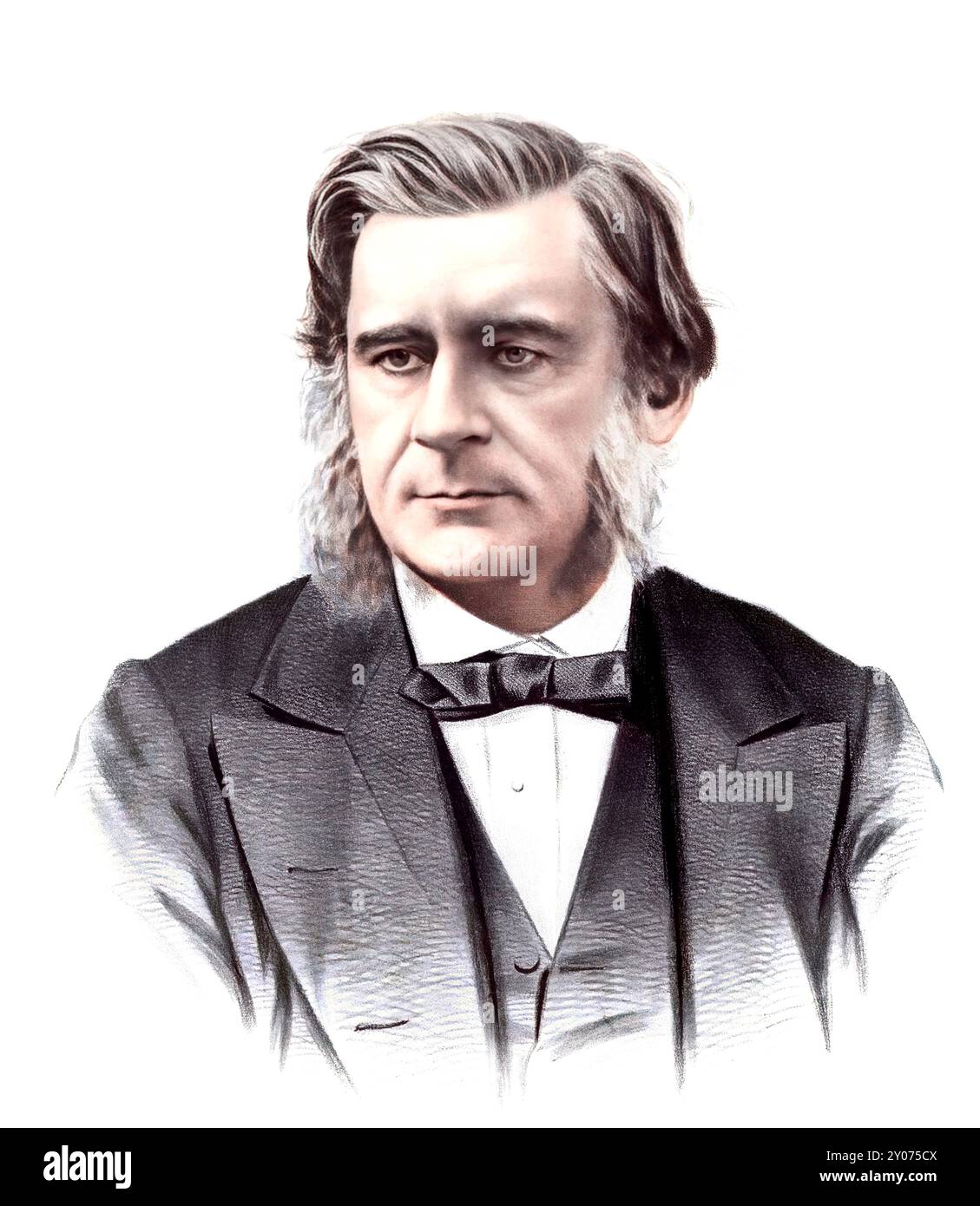 Thomas Henry Huxley, 1825 – 1895, English biologist and anthropologist ...