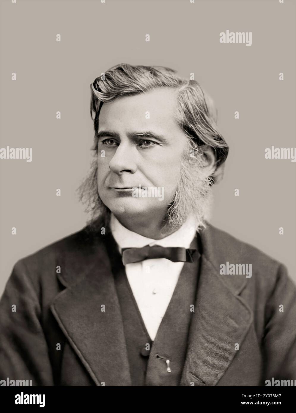 Thomas Henry Huxley, 1825 – 1895, English biologist and anthropologist ...