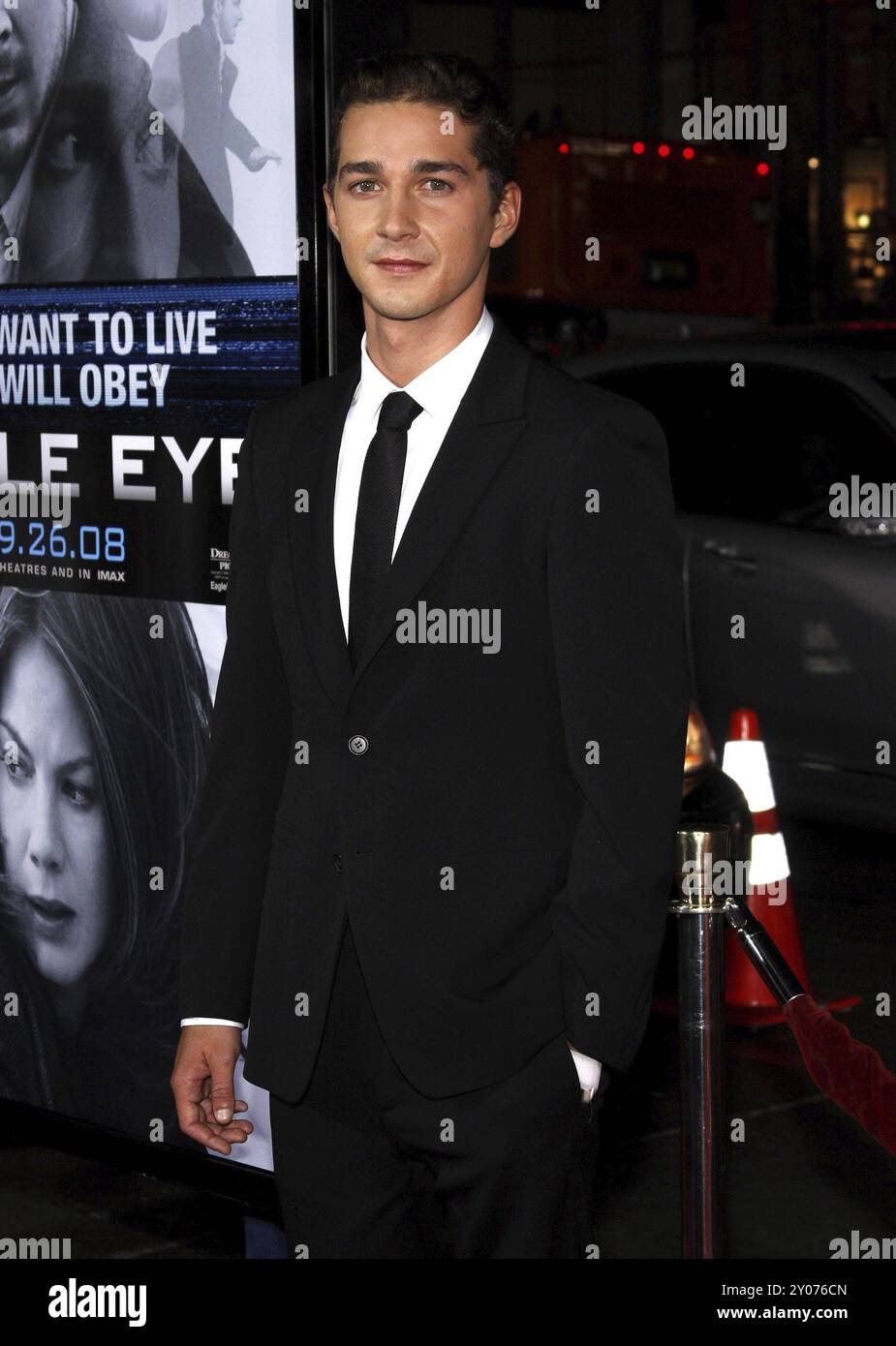 Shia LaBeouf at the Los Angeles Premiere of Eagle Eye held at the ...