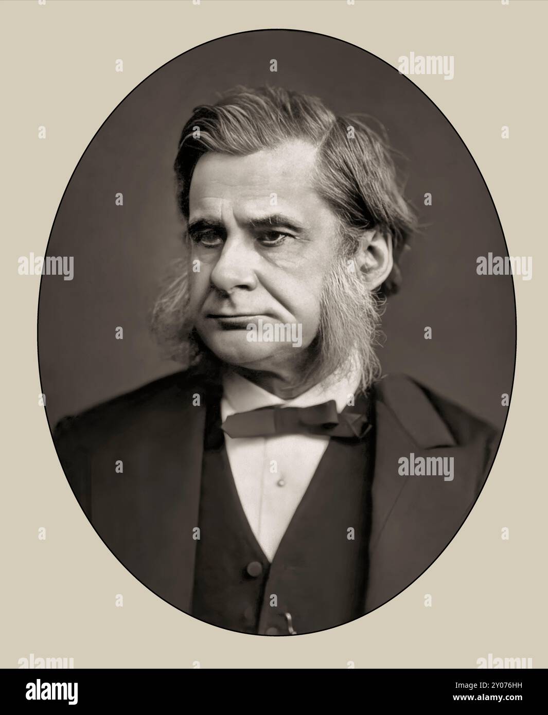 Thomas Henry Huxley, 1825 – 1895, English biologist and anthropologist ...