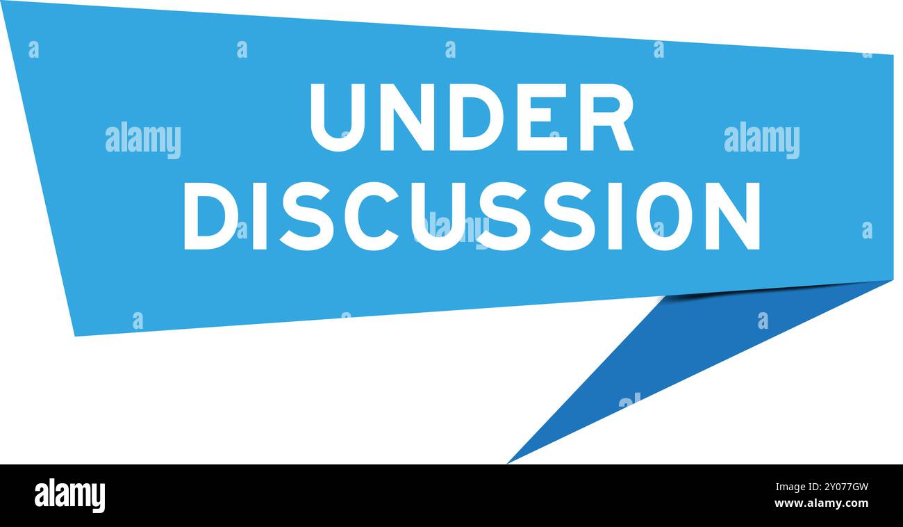 Issue under discussion Cut Out Stock Images & Pictures - Alamy