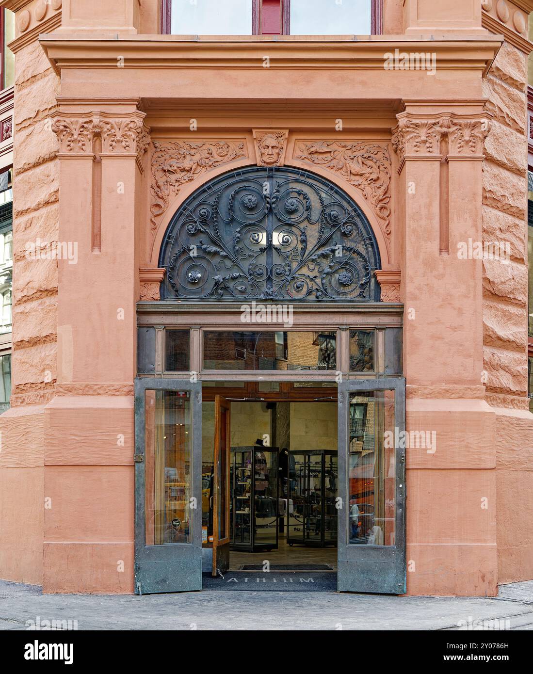 Copper-topped Bleecker Tower, 644 Broadway, built as Manhattan Savings ...