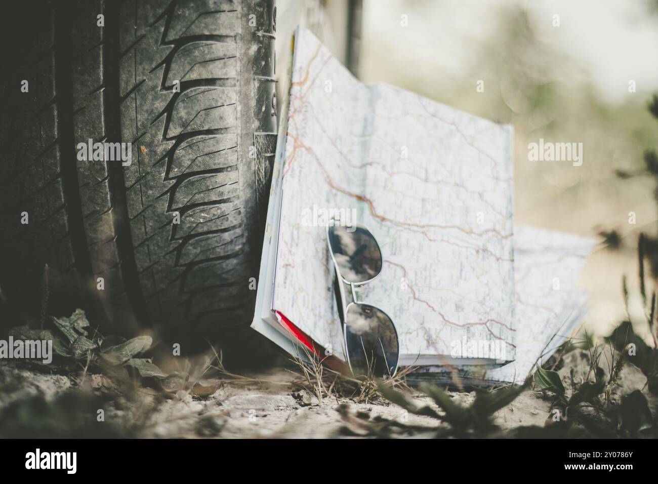 Map of tyre hi-res stock photography and images - Alamy