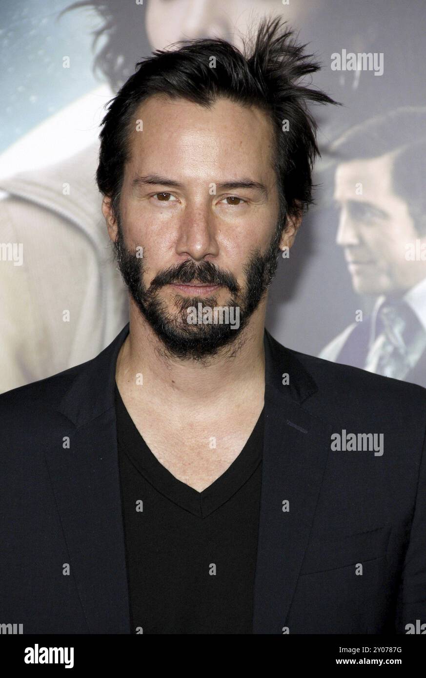 Keanu Reeves at the Los Angeles premiere of 'Cloud Atlas' held at the ...