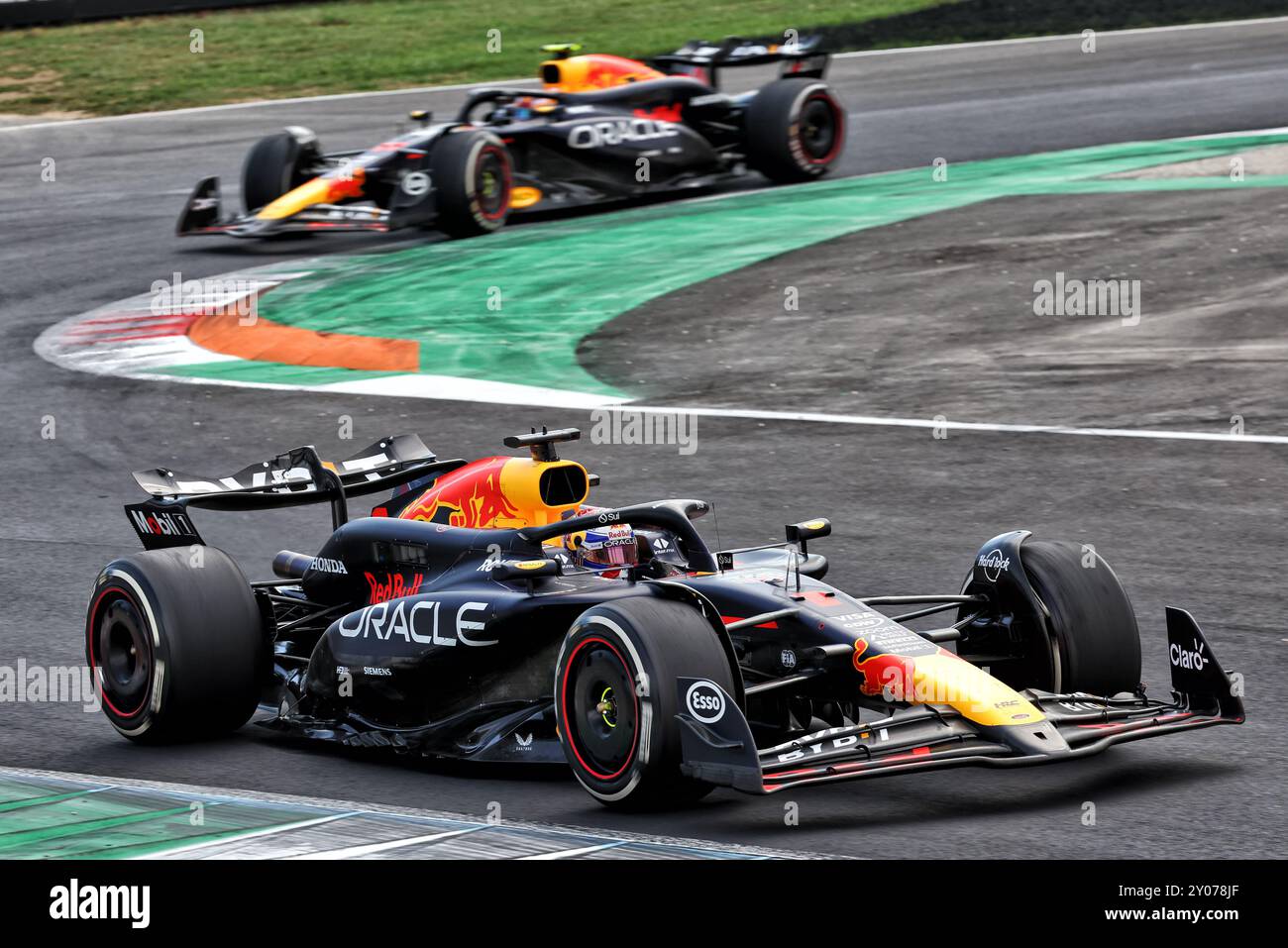 Monza, Italy. 01st Sep, 2024. Max Verstappen (NLD) Red Bull Racing RB20 ...