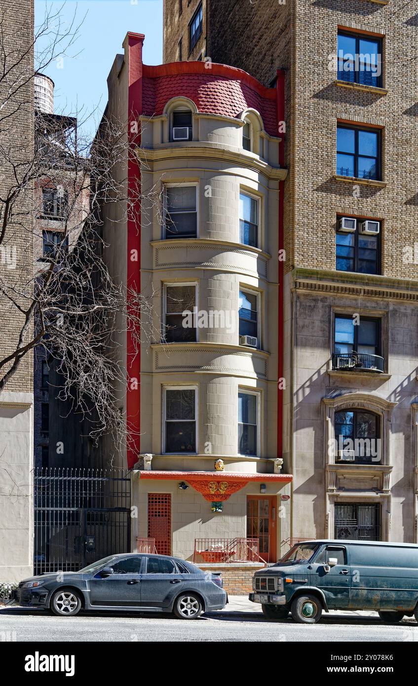 788 West End Avenue, a stone-faced landmark single-family row house of ...