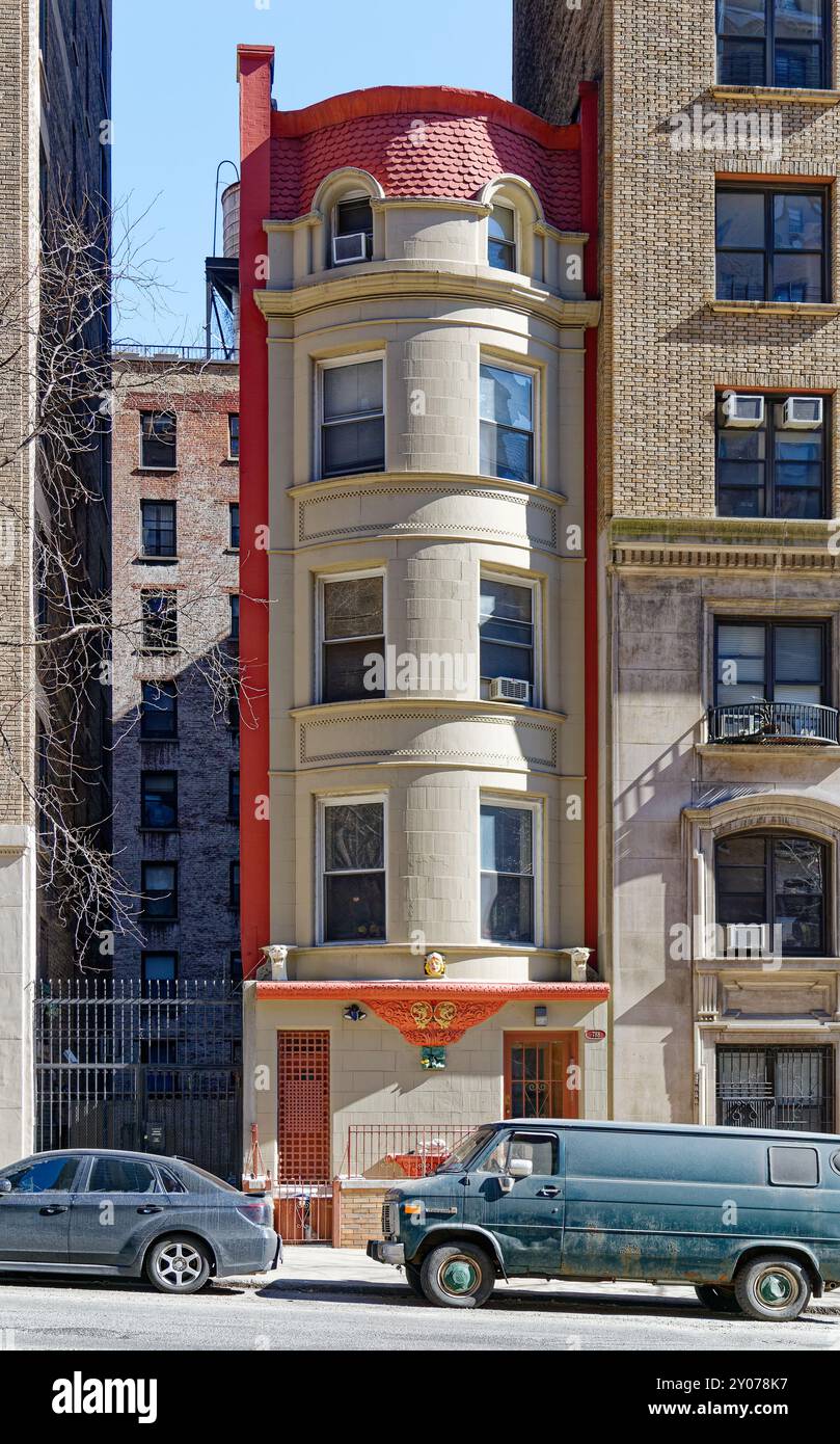 788 West End Avenue, a stone-faced landmark single-family row house of ...