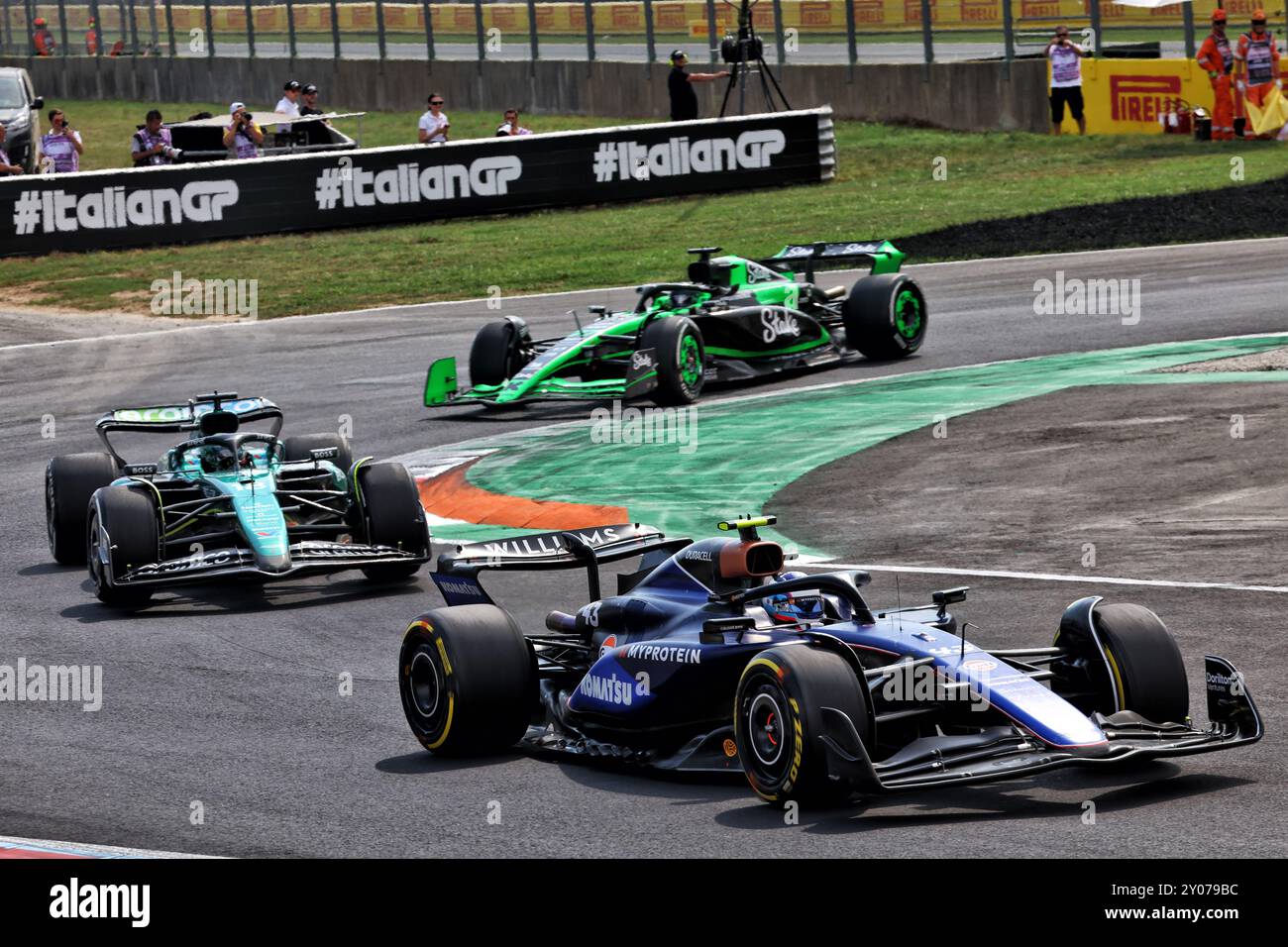 Monza, Italy. 01st Sep, 2024. Franco Colapinto (ARG) Williams Racing ...