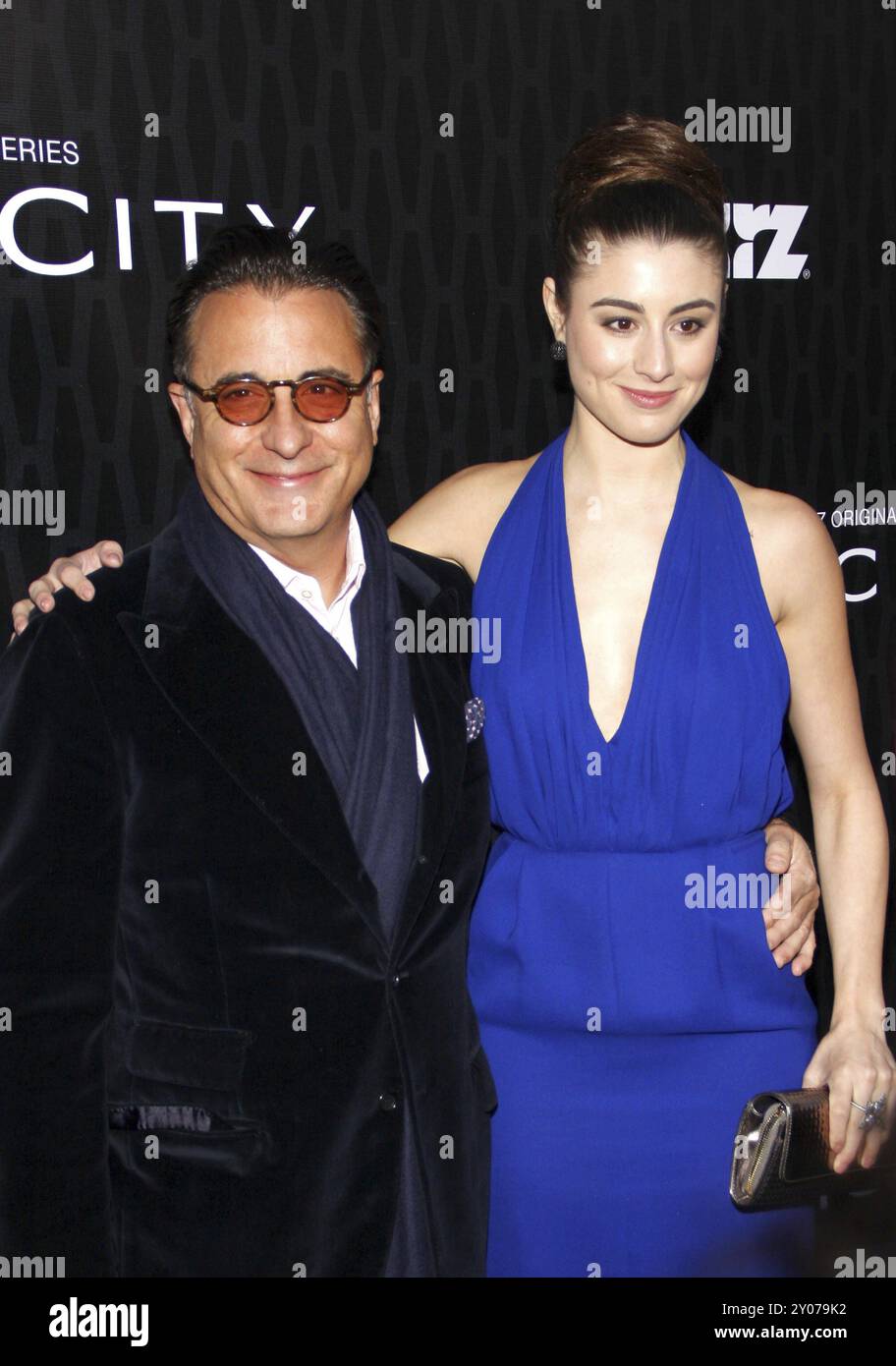 Andy Garcia and Dominik Garcia-Lorido at the Los Angeles premiere of ...