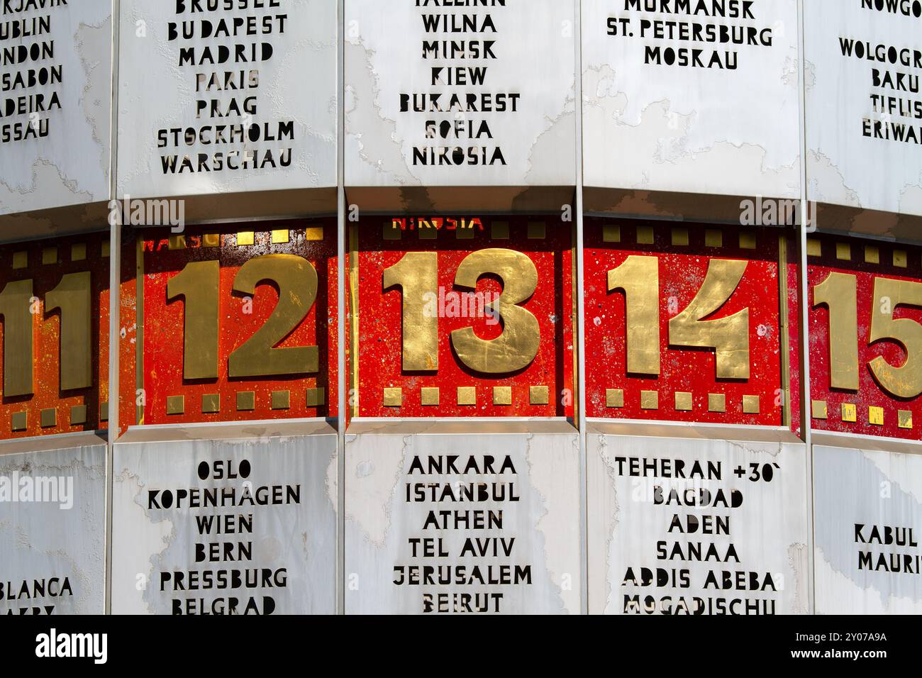 World Time Clock in Berlin, Germany World Time Clock in Berlin, Germany ...