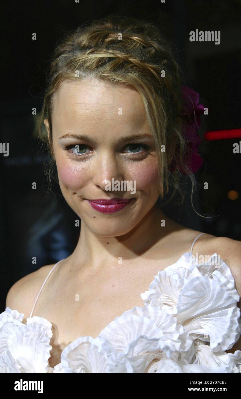 Rachel McAdams at the Los Angeles premiere of Red Eye held at the Mann ...