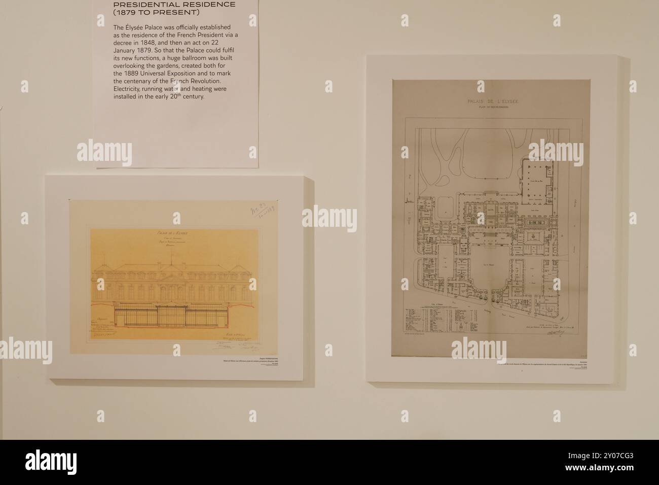 LA MAISON ELYSEE MAISON MUSEUM Stock Photo - Alamy