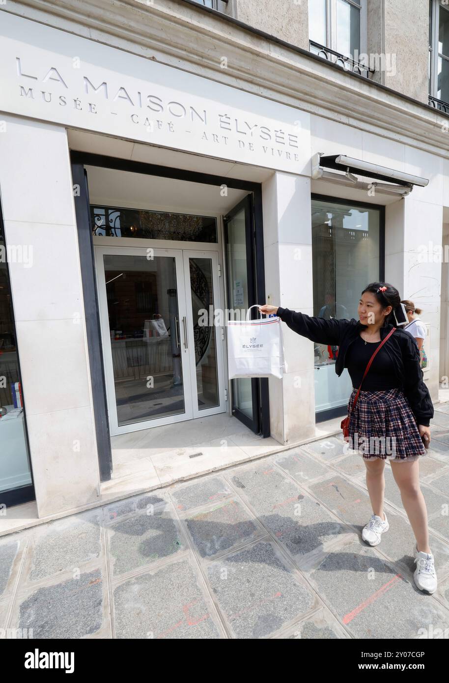 LA MAISON ELYSEE MAISON MUSEUM Stock Photo - Alamy