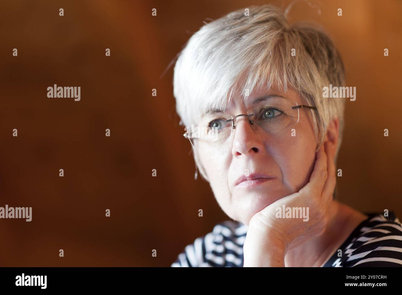 Thoughtful individual rests hi-res stock photography and images - Alamy