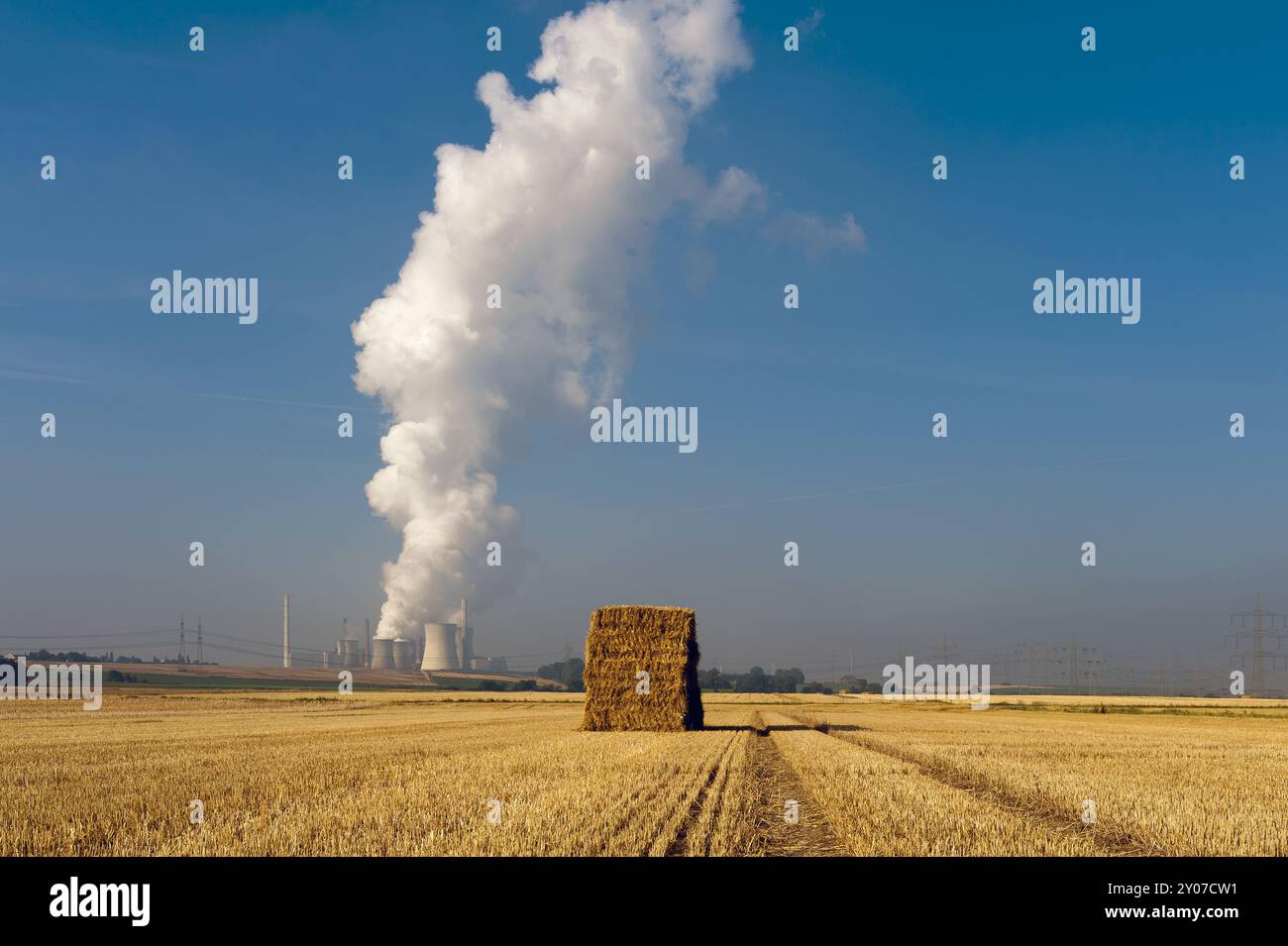 Landscape in the Rhenish coalfield Stock Photo - Alamy