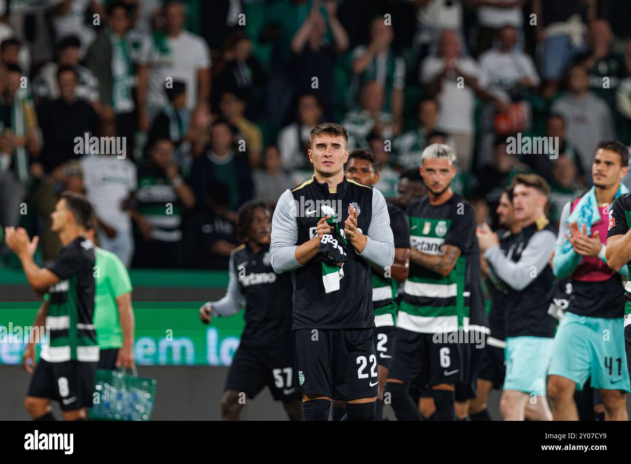 Ivan Fresneda during Liga Portugal game between teams of Sporting CP ...