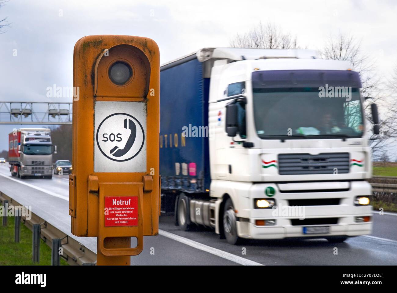 Motorway emergency telephone hi-res stock photography and images - Alamy