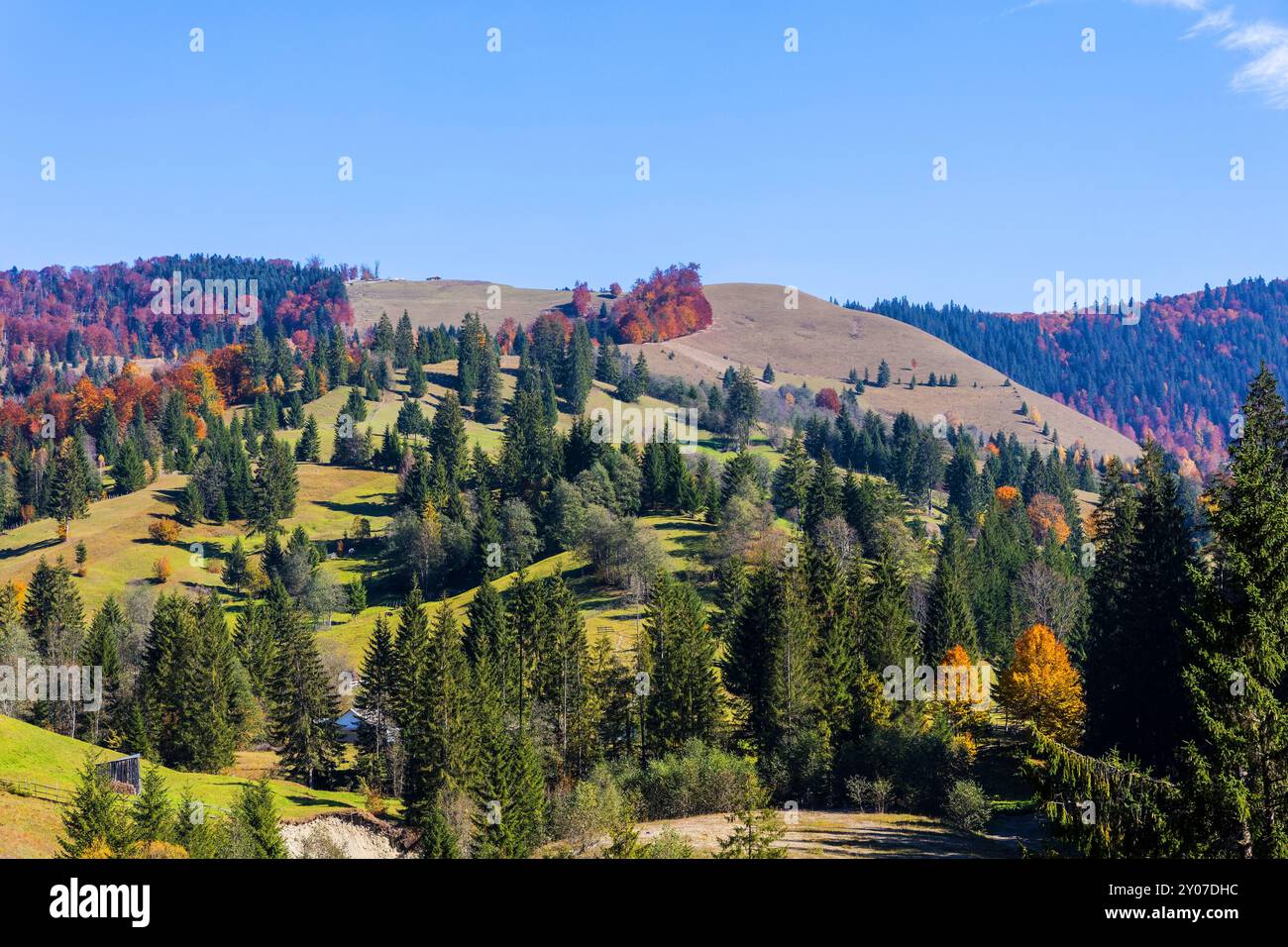 Landscape in Transylvania, Romania, Europe Stock Photo - Alamy