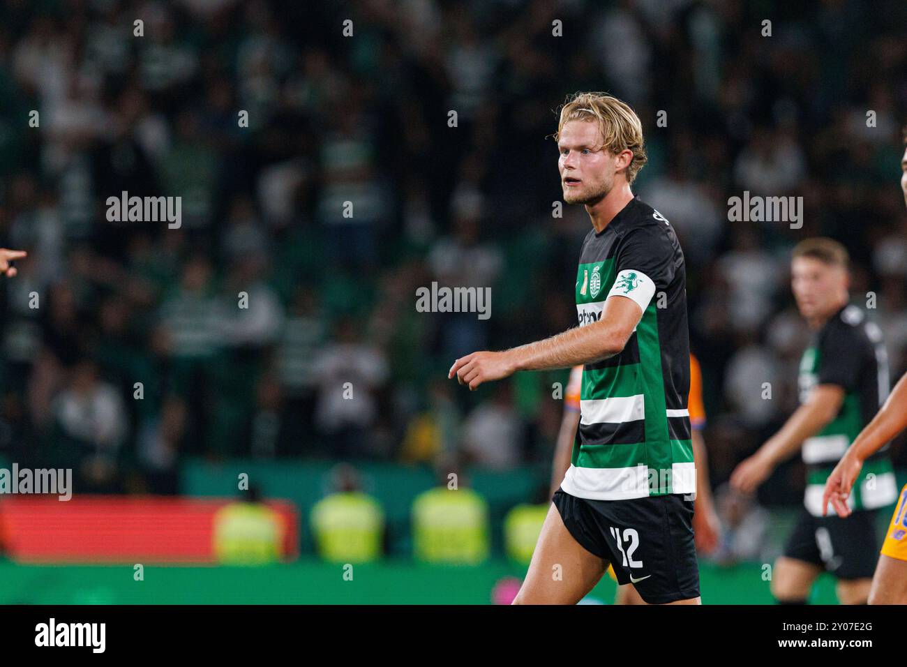 Morten Hjulmand during Liga Portugal game between teams of Sporting CP ...